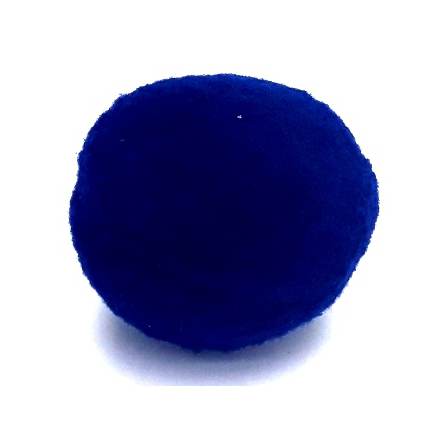 Pompom (Pom-Pom) 40 Mm Azul Marinho 318 - 25 Un. FAZENDO ARTESANATO