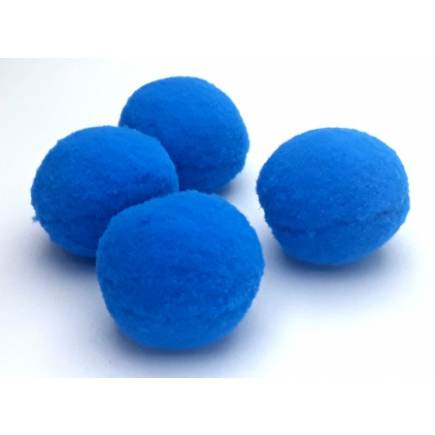 Pompom (Pom-Pom) 40 Mm Azul Celeste 349 - 25 Un. FAZENDO ARTESANATO