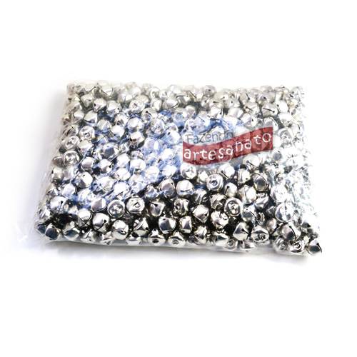 Guizo 13 Mm Prata - 500 Un. FAZENDO ARTESANATO